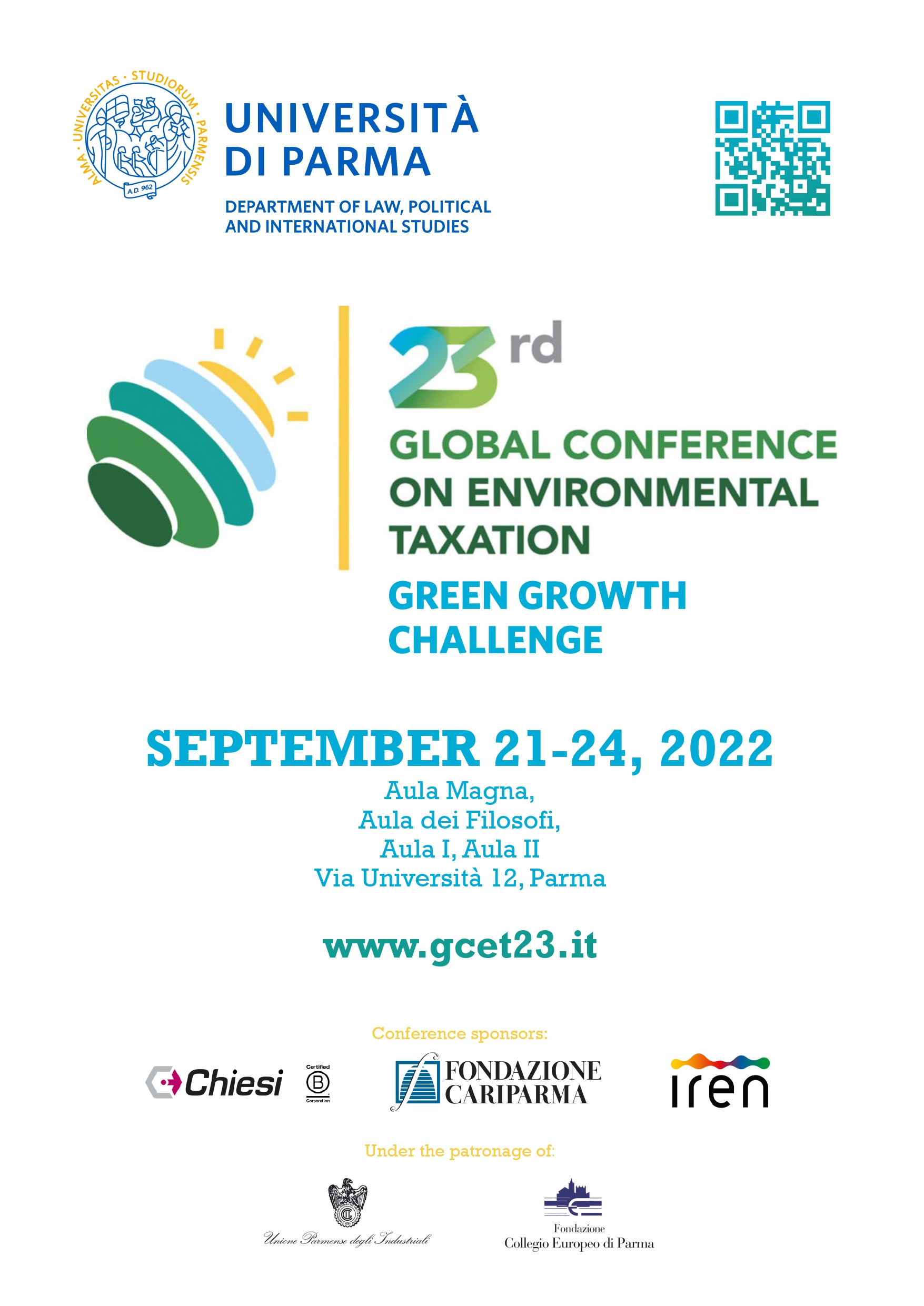 Transizione verde: dal 21 al 24 settembre all’Università di Parma la ...