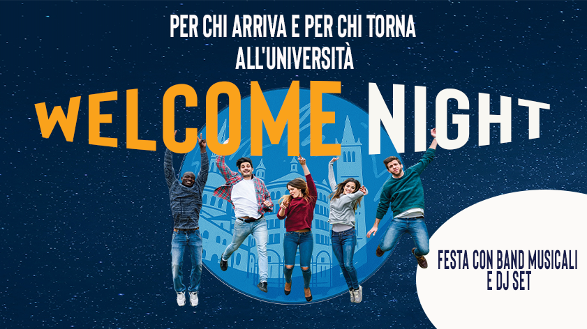 Welcome Night 2025 | Università degli studi di Parma