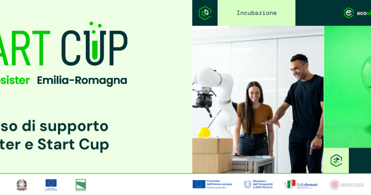 Ecosister: webinar di presentazione percorso Ecosister e Start Cup 2024 | Università degli studi ...