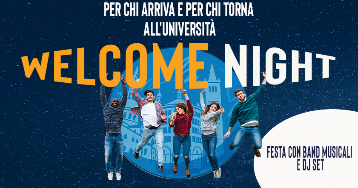 Welcome Night 2025 | Università degli studi di Parma